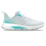 Flexible Jacquard Female Athlete Jogging Shoes Wear-Resistant Grip ...